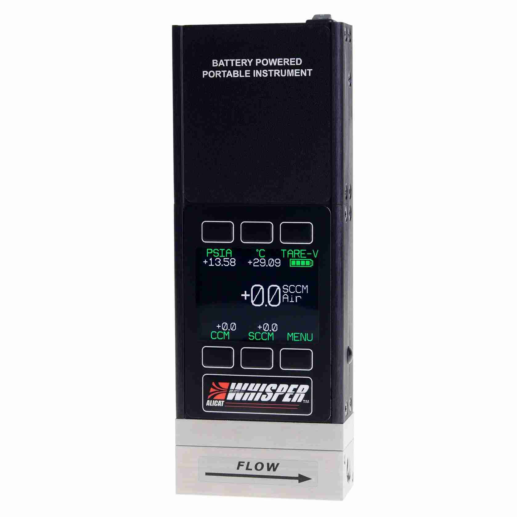 Alicat MB Series - Portable Gas Mass Flow Meter