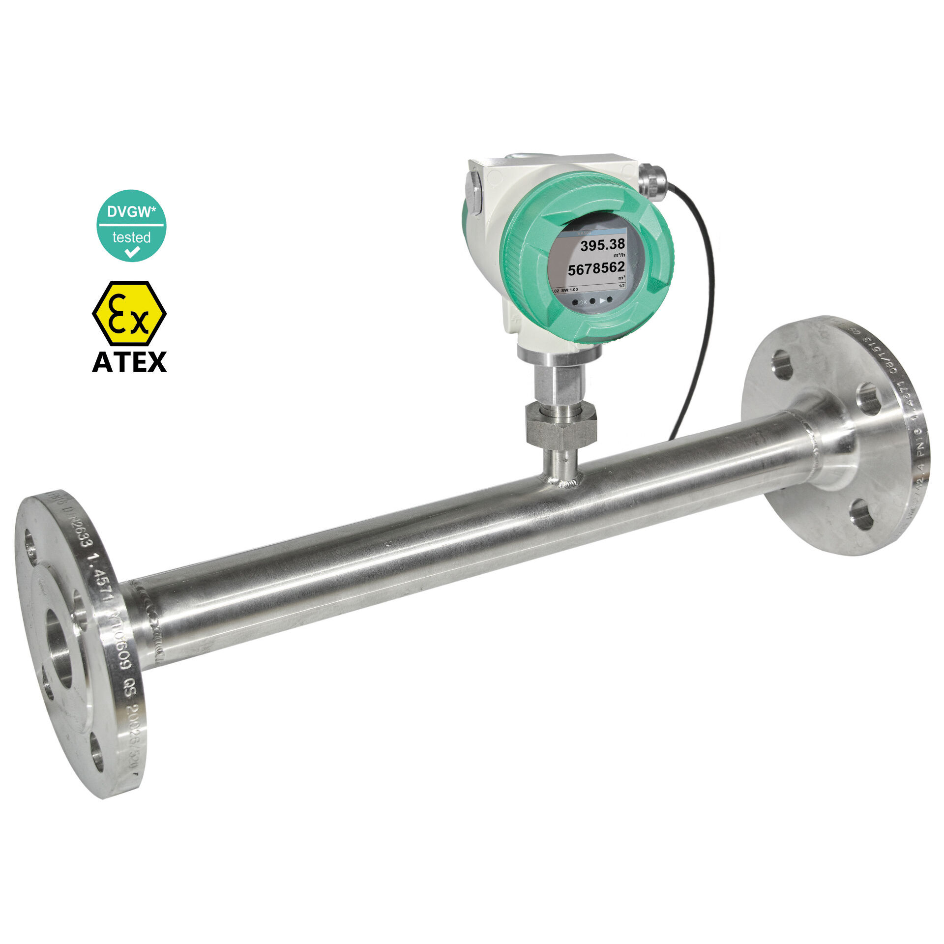 CS Instruments VA 570 - Inline flow meter for air and gases