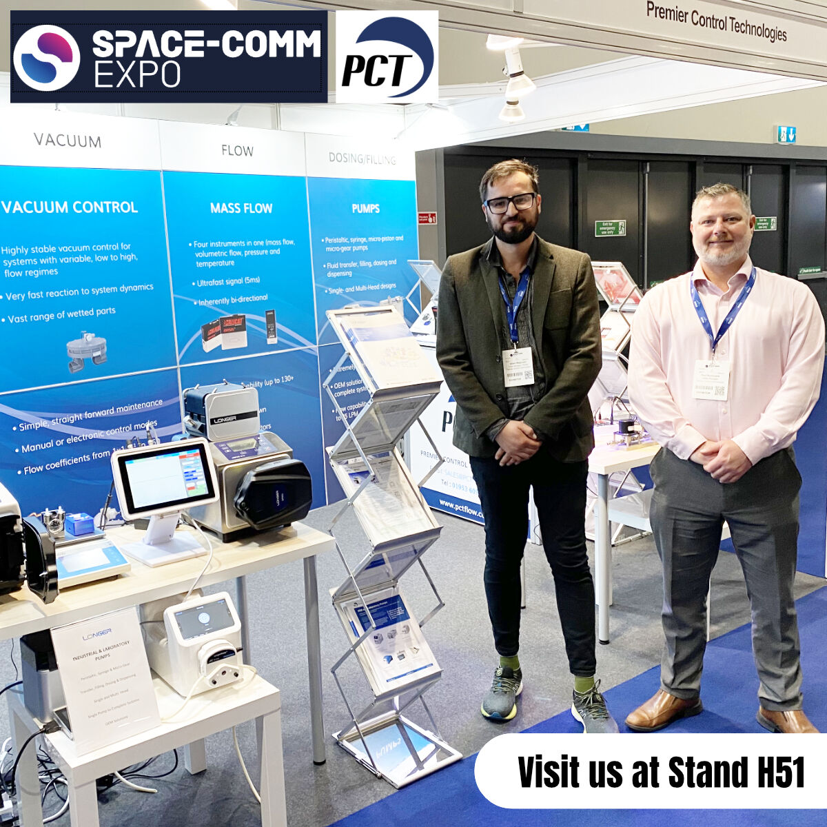 Visit us at Space-comm Expo 2022 - News