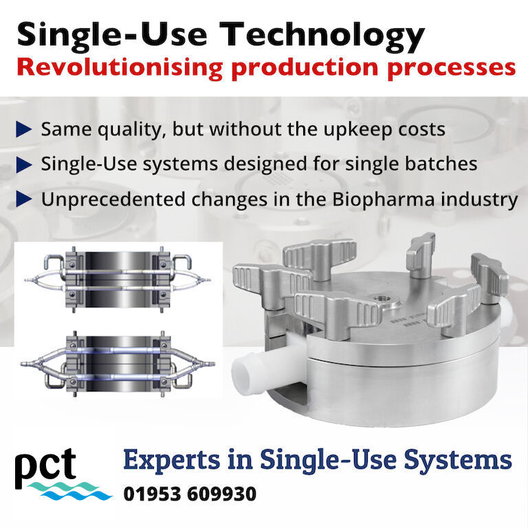 Single-Use Technology revolutionises production processes - PCT