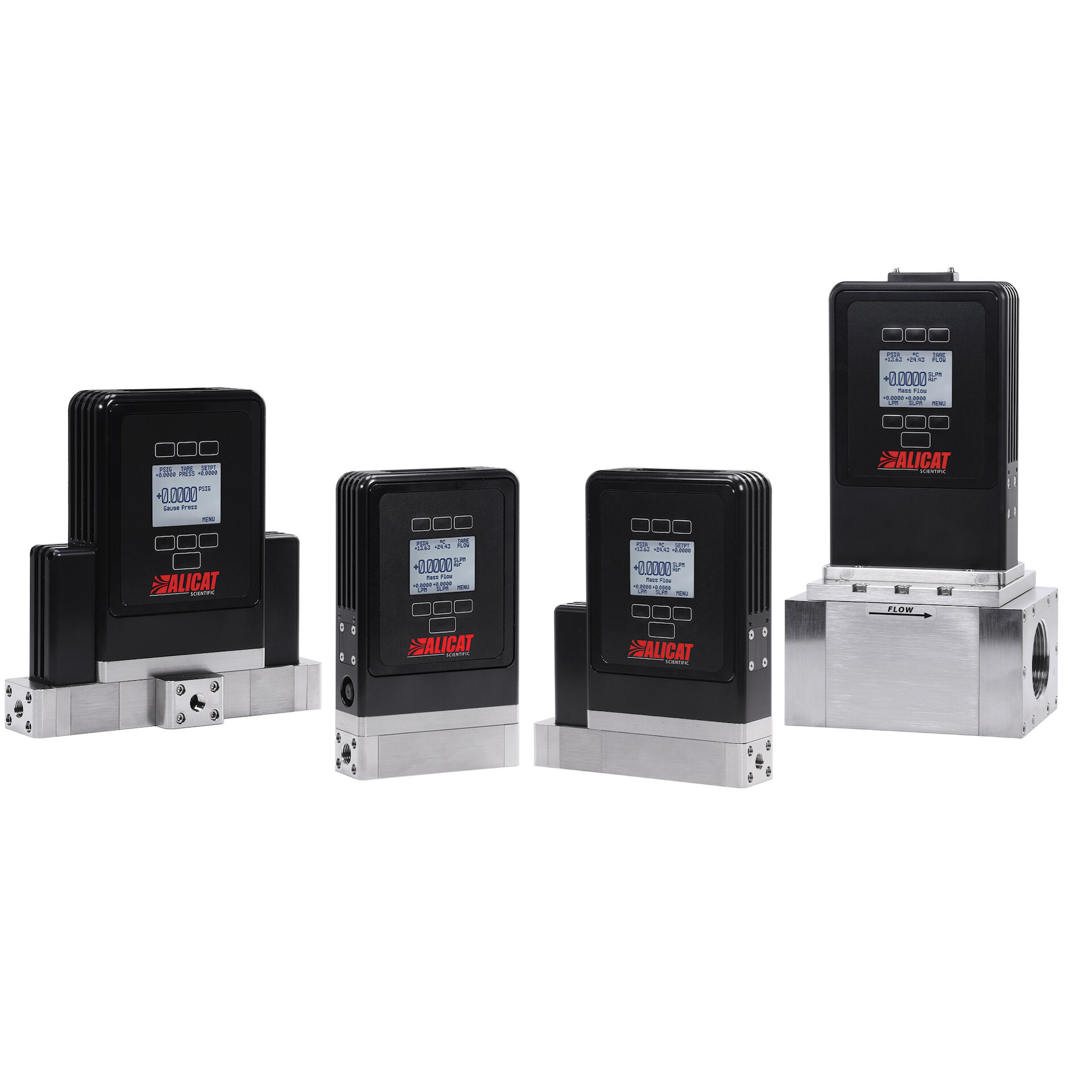 Intrinsically Safe Low Pressure Drop - Mass Flow Controller